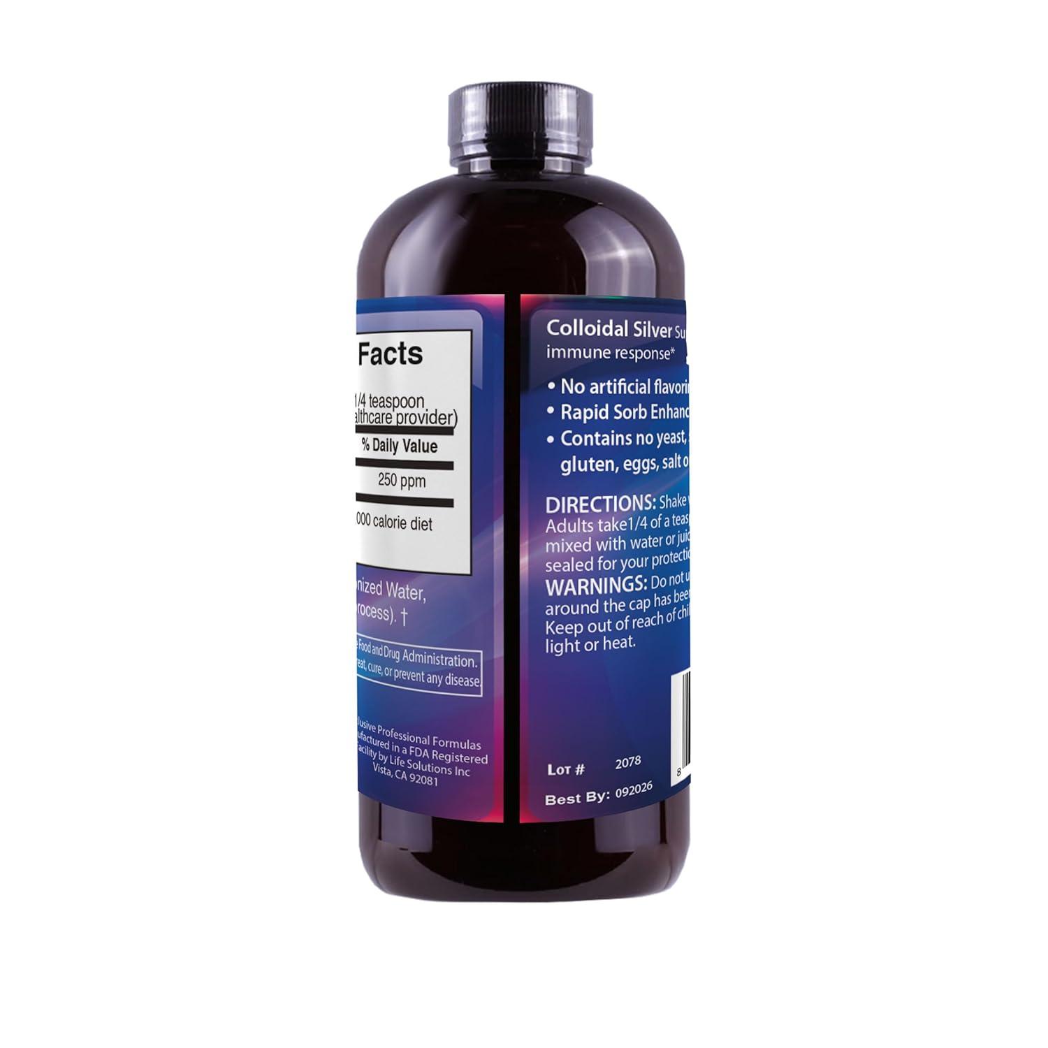 Buy Colloidal Silver 250 PPM - Premium Quality & Fast International ...