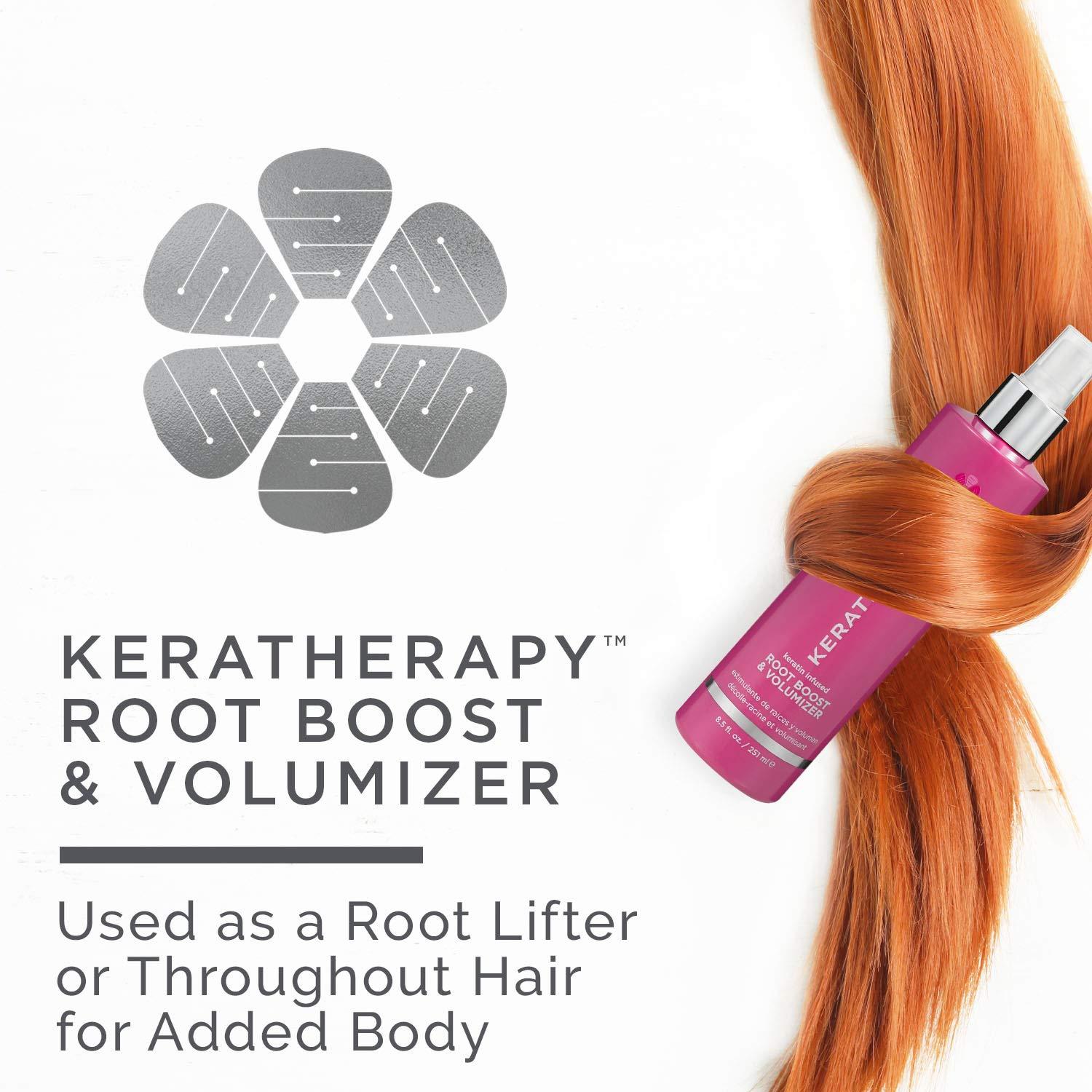 KERATHERAPY Keratin Infused Volume Root Boost 8.5 Fl Oz - Volumizing ...