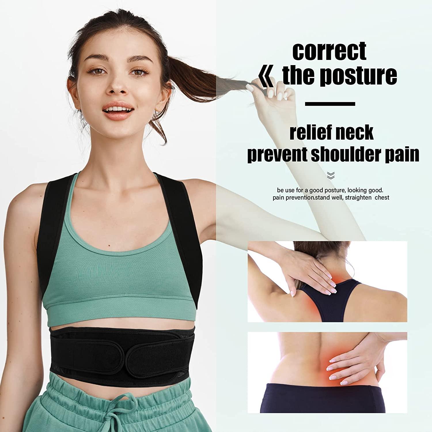 MOVSEA Posture Corrector for Men and Women - Relief and Improve Posture ...