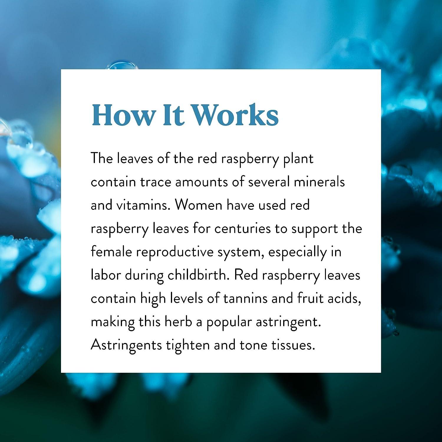 Nature's Sunshine Red Raspberry 100 Capsules - Natural Support for ...