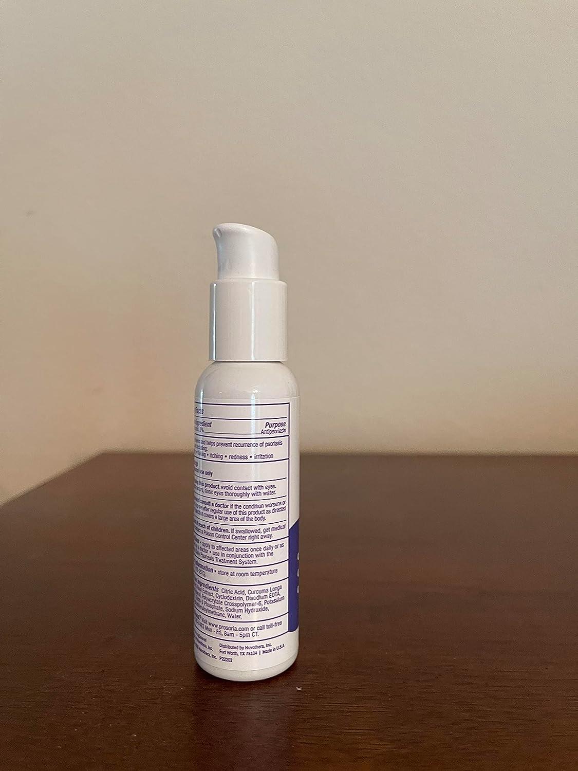 Prosoria Psoriasis Treatment Gel - 2oz Topical Relief for Dry, Itchy ...