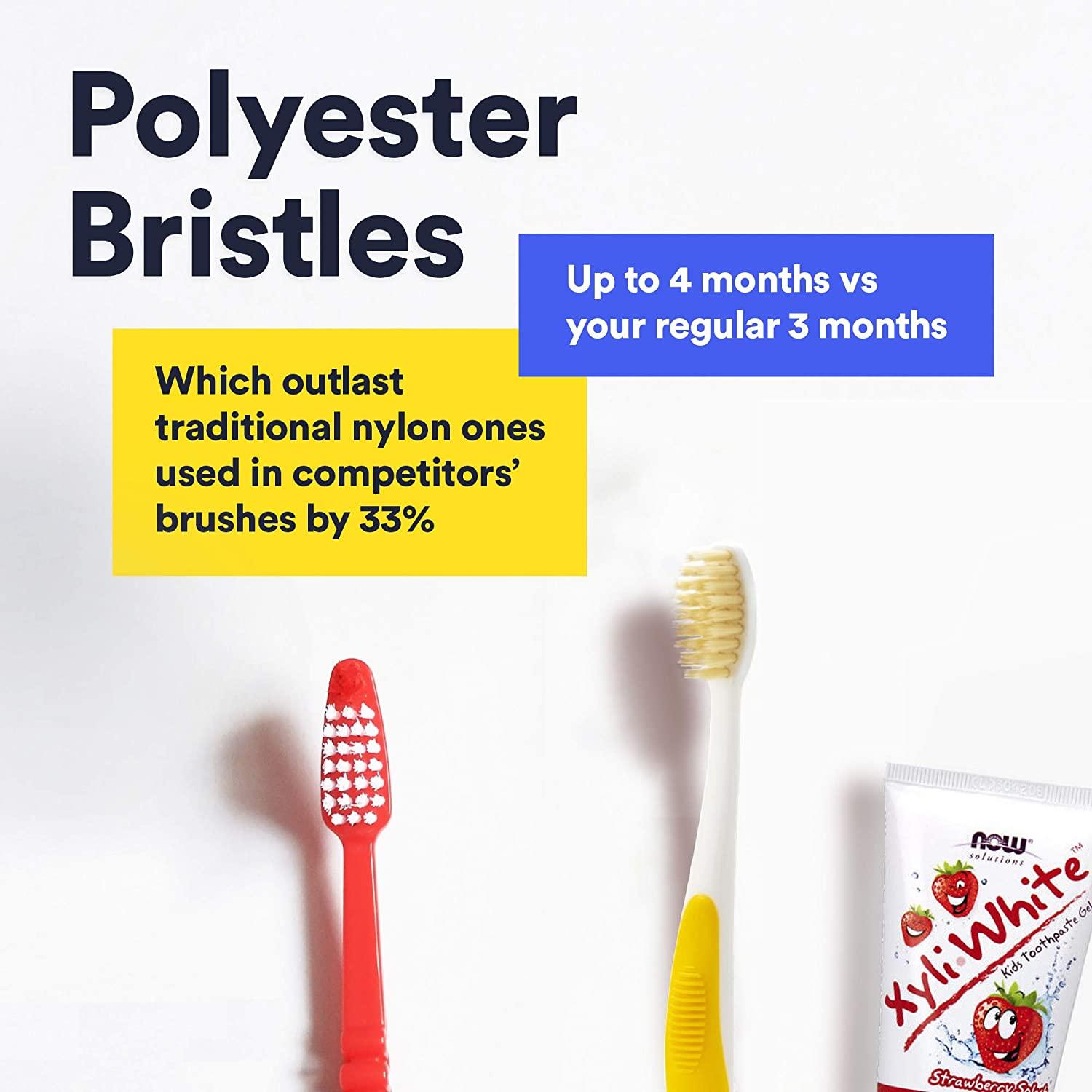 MOUTHWATCHERS Kids & Youth Manual Toothbrush +Floss Bristles - 1 Count ...