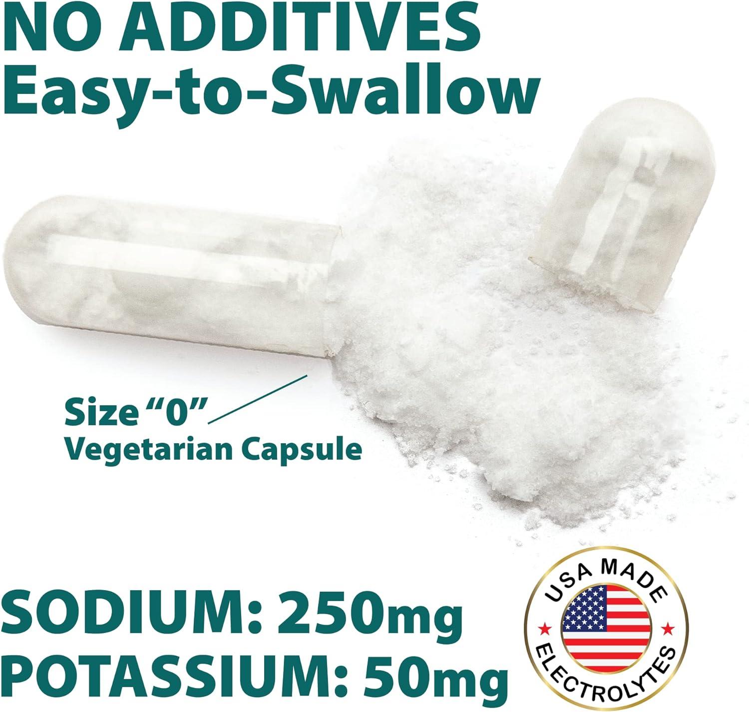Klaralyte Buffered Electrolyte Salt Capsules - 300 Capsules Value Size ...