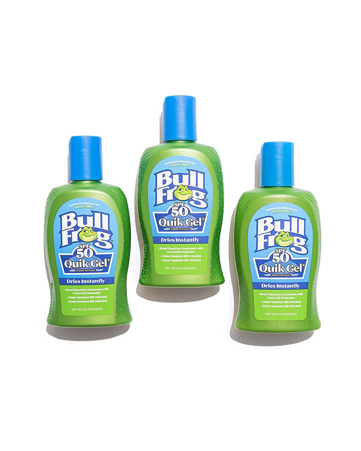 Bullfrog Quik Gel Sunscreen SPF 50 | Reef Friendly, Oxybenzone ...