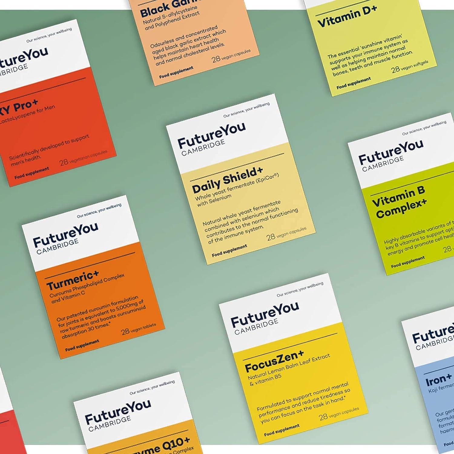 Vitamin B Complex+ Supplements - 8 Key B Vitamins for Cell Health ...