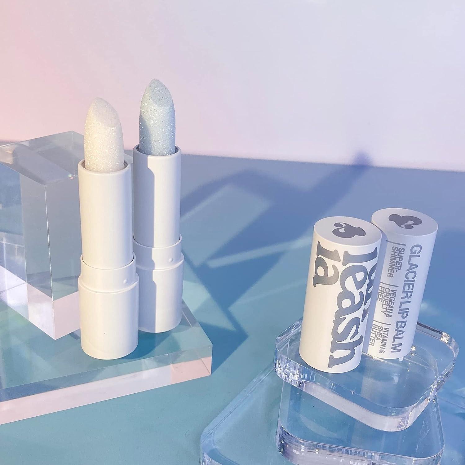 UNLEASHIA Glacier Vegan Lip Balm - No.2 Blue Lagoon | Hydrating Lip ...