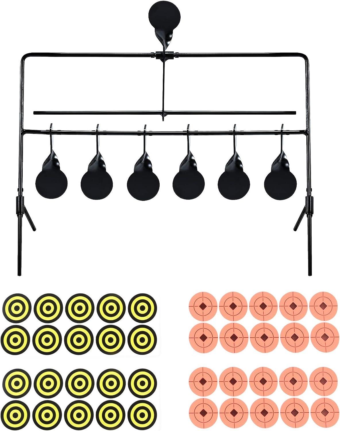 LYTACTICS 6 Targets Resetting Air Gun Pellet and BB Gun Target - Rated ...