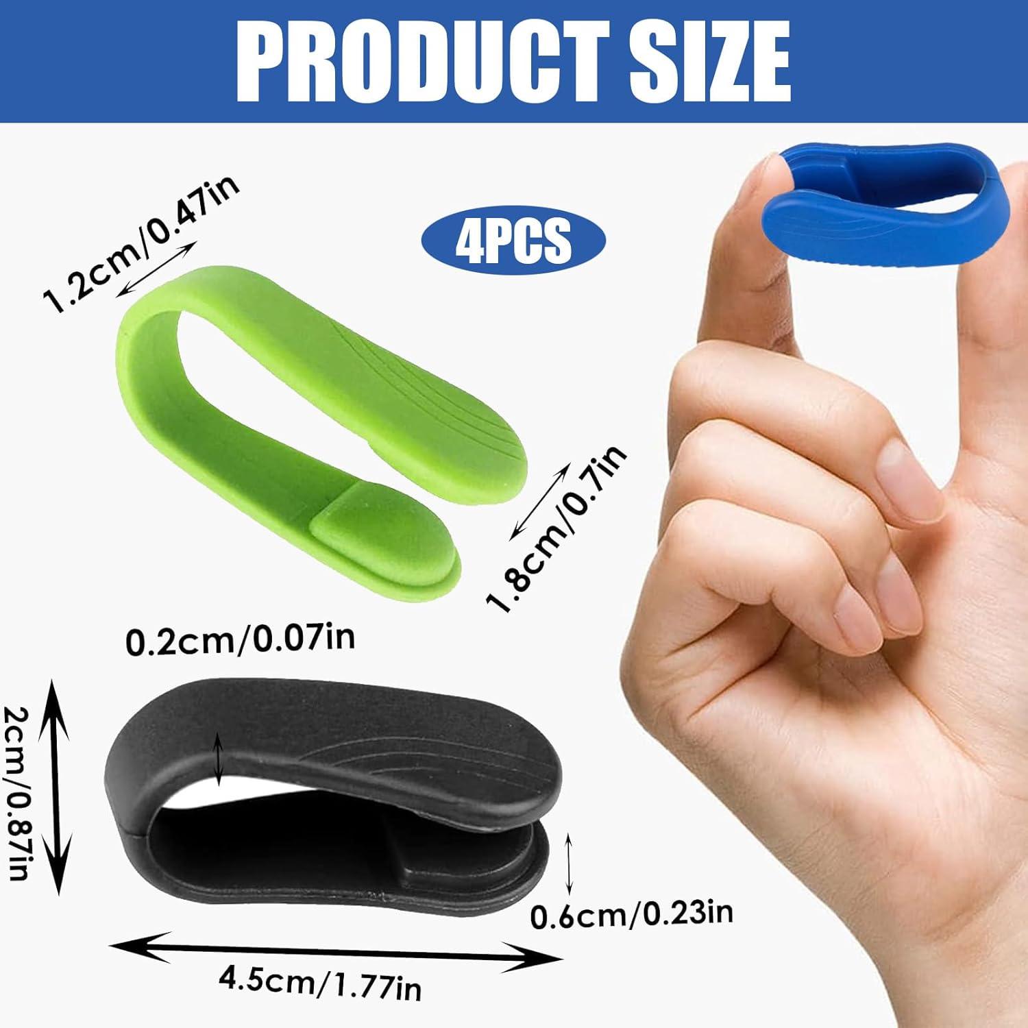 Jasminum 4-Piece Acupressure Clip Set | Portable Finger Massage Tools ...