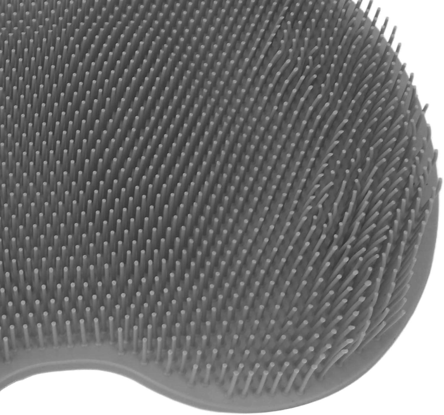 Juopzkenn Shower Foot Scrubbing Mat Non-Slip Foldable Rubber Massage ...