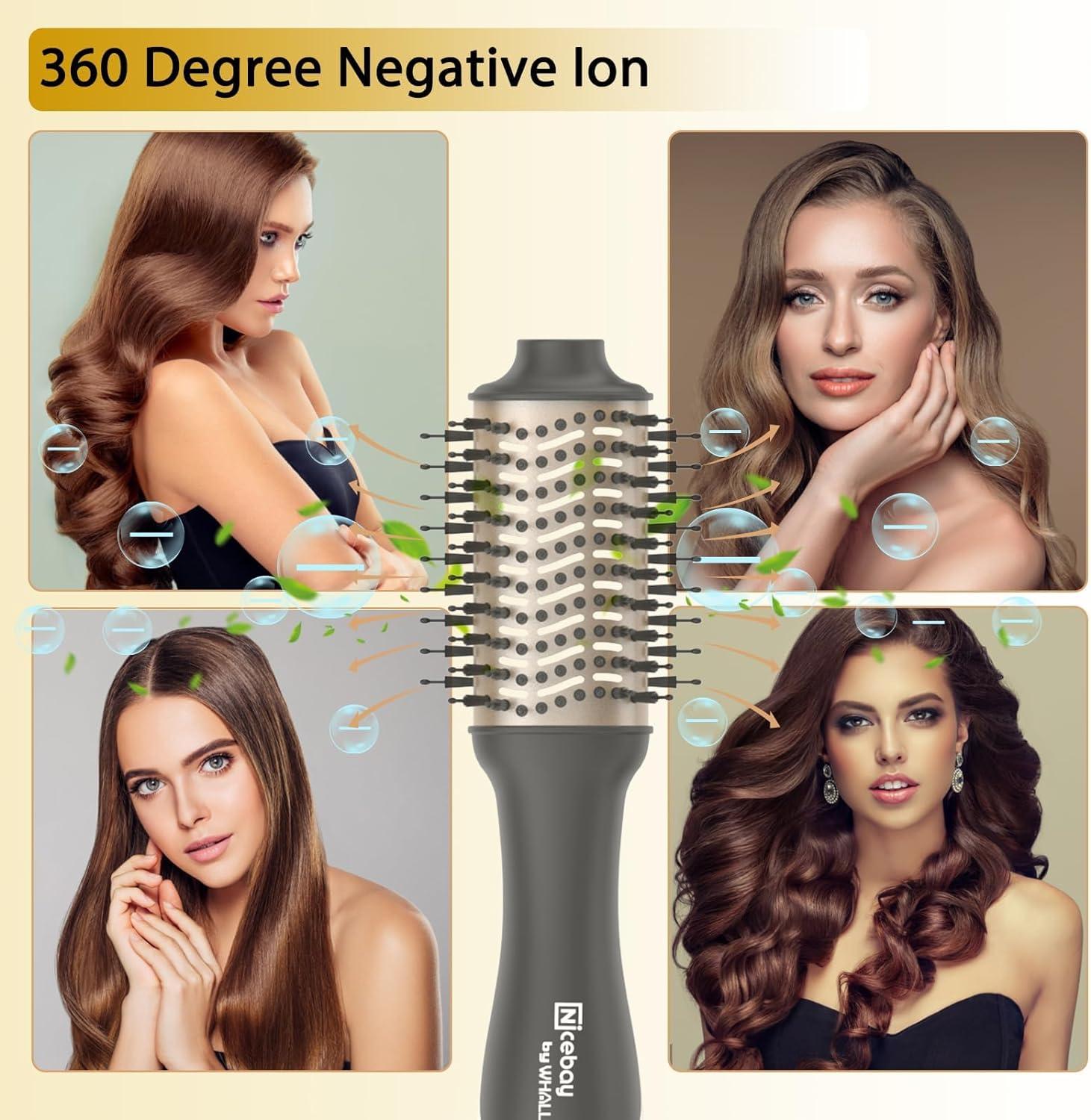 Nicebay Hair Dryer Brush - One Step Blowout Tool for Women | Hot Tools ...