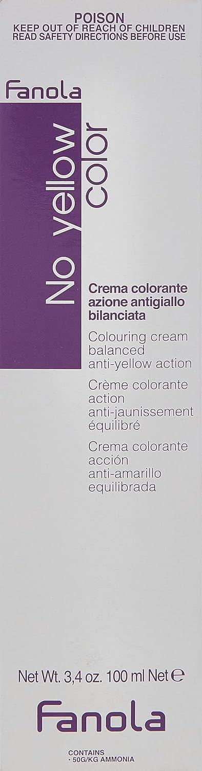 Fanola No Yellow Colour 100ml Anti-Yellow Superlightener - Pack of 1 ...