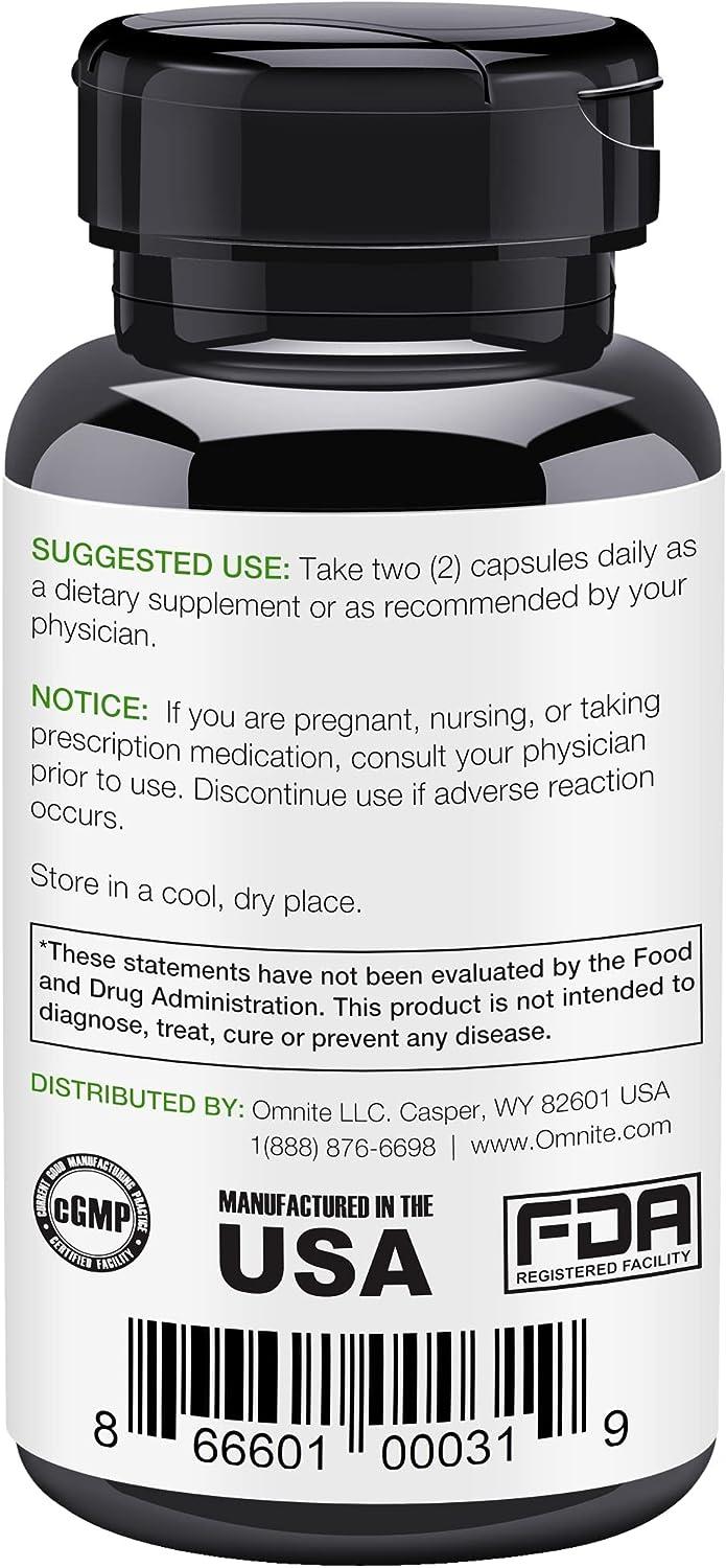 Omnite OMNIBREATHE Respiratory Health Supplement: Support Quit Smoking ...