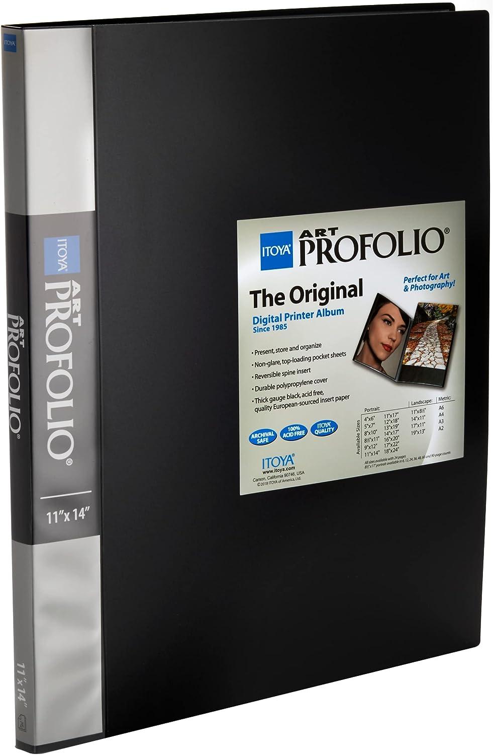 ITOYA Profolio Series 11x14 Inch Art Presentation Portfolio - Pack of 3 ...