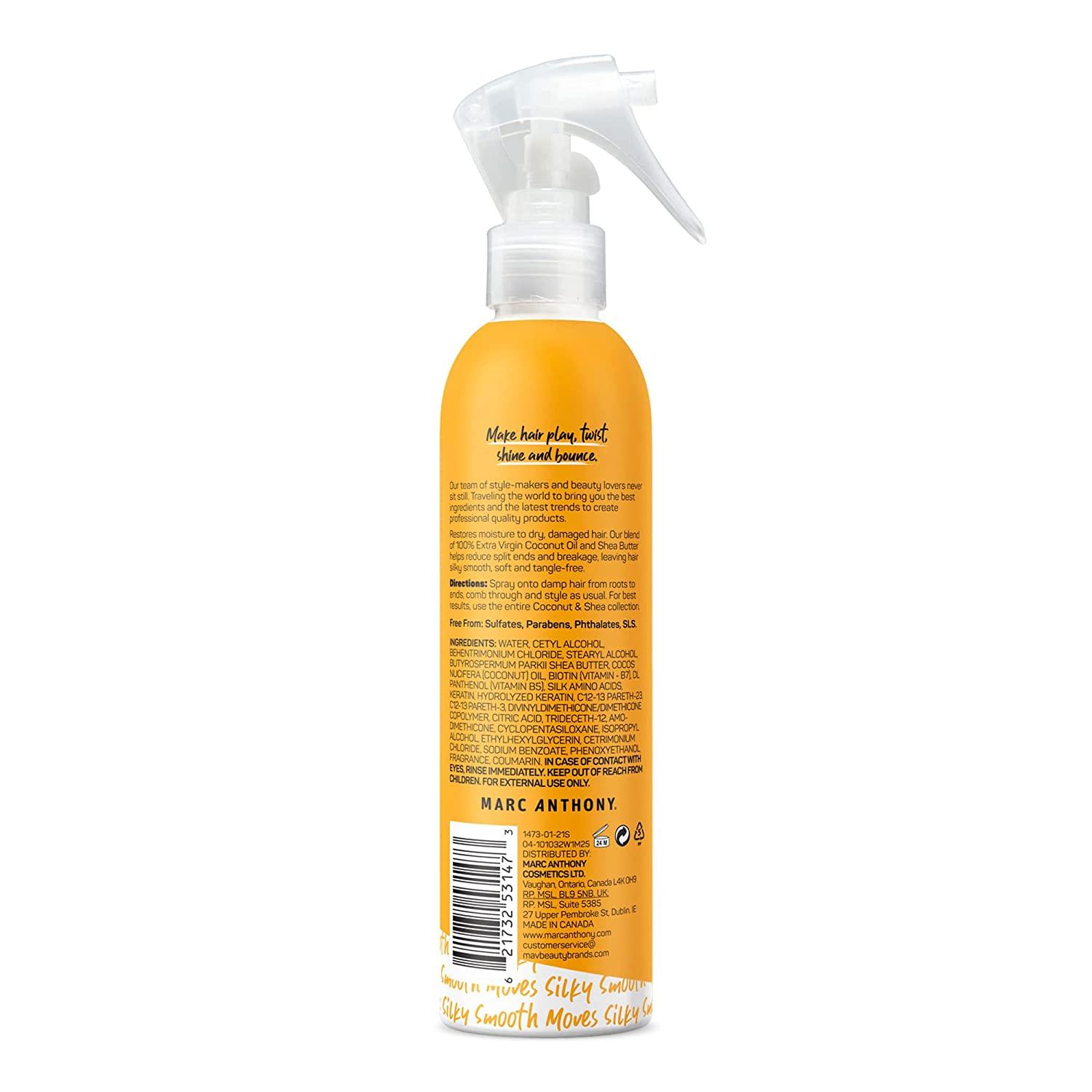 Marc Anthony Coconut Oil Shea Butter Leave-In Conditioner - Nourishing ...