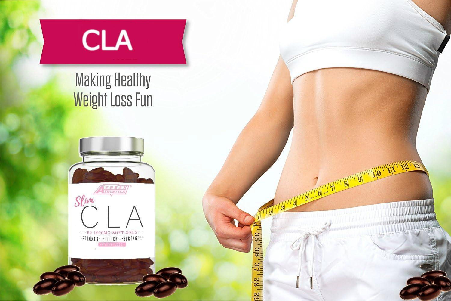 Sim CLA - 60 x 1000mg Maximum Strength Capsules for Metabolism Boost & Fat Loss - Made in UK ...