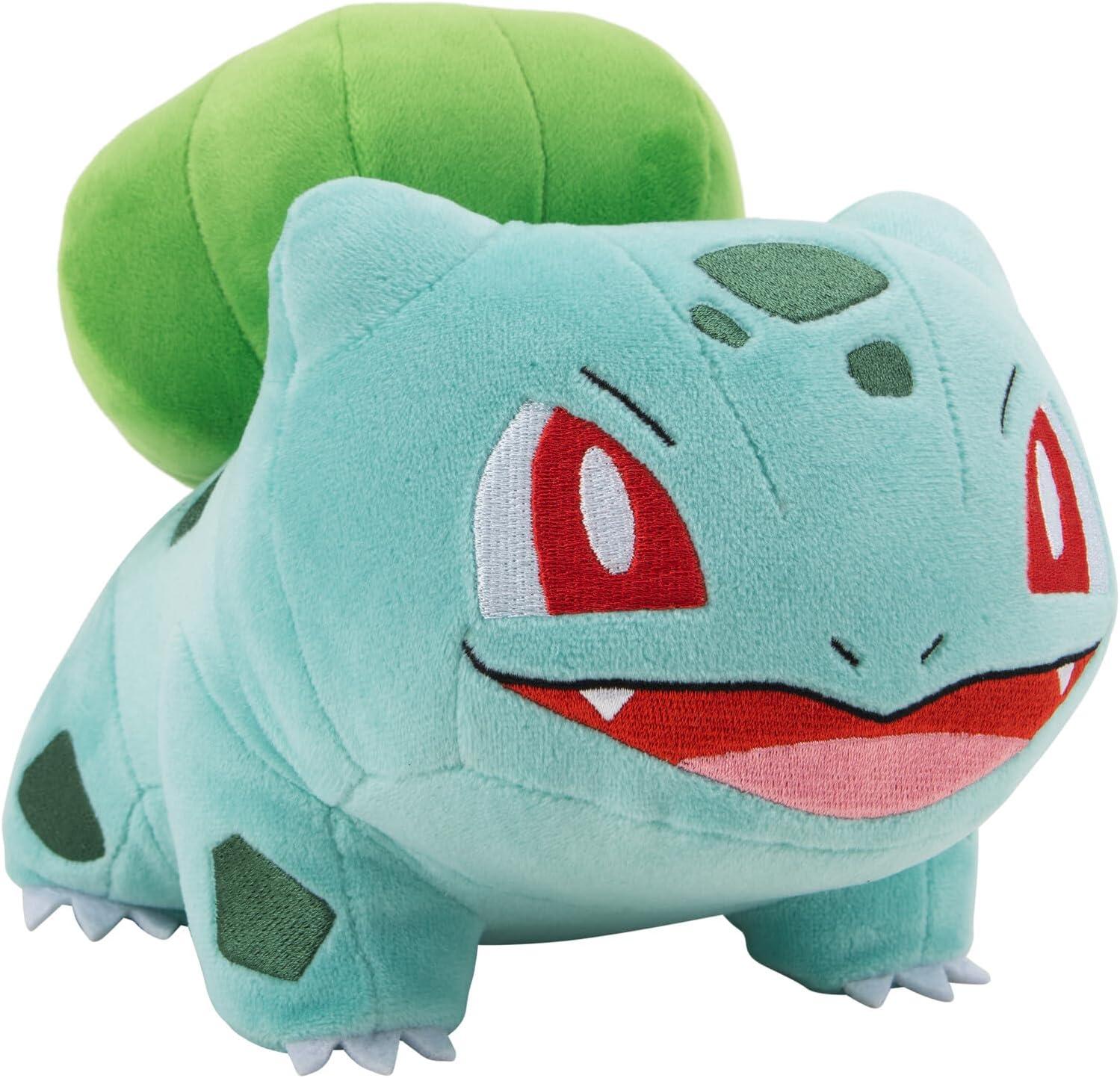 Pok mon Official & Premium Quality 8-inch Bulbasaur Adorable Ultra-Soft ...