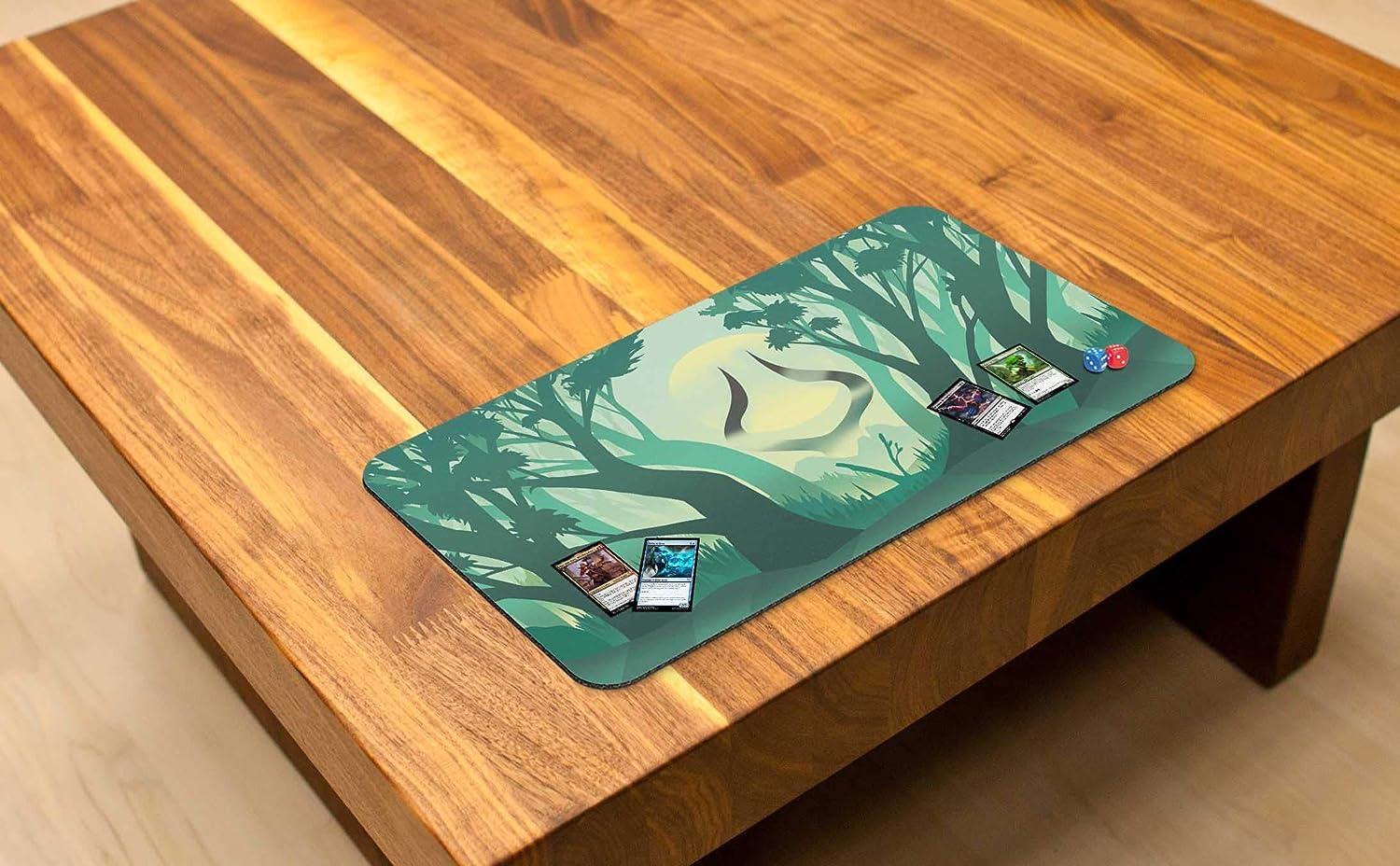 Paramint Forest Mana Scenery Playmat - MTG, YuGiOh, Pokemon, TCG ...