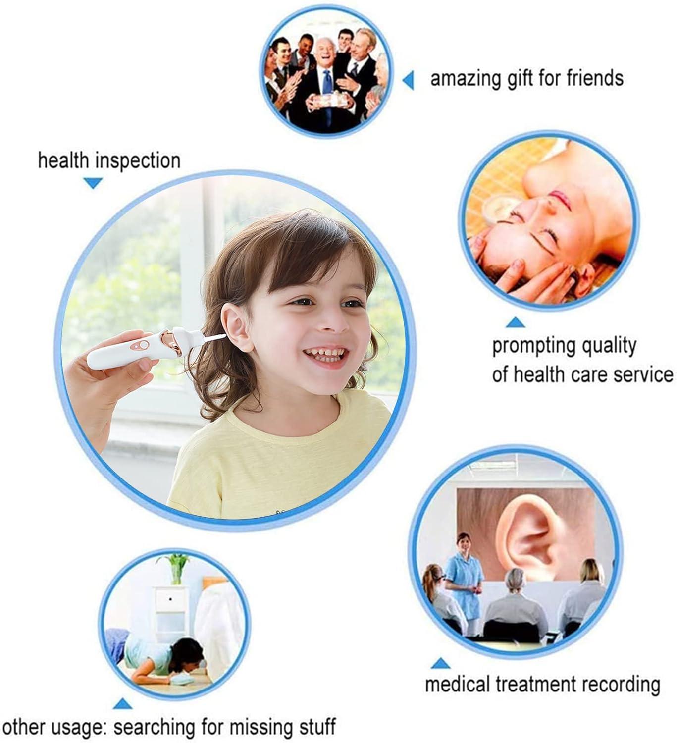 Ear Vacuum Ear Wax Vacuum Ear Suction Vacuum for Adults Spiral Ear ...