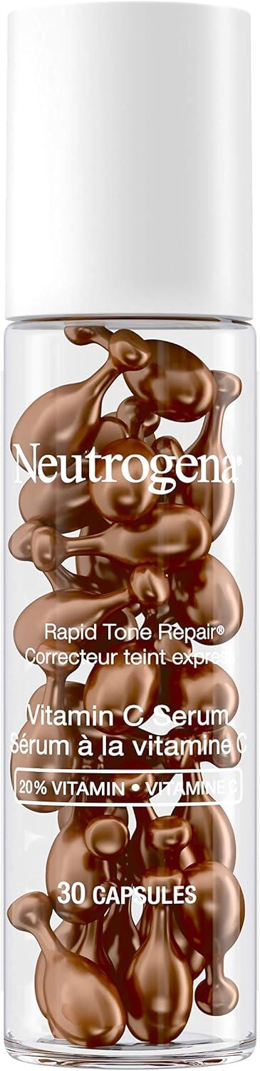 Neutrogena Rapid Tone Repair 20% Vitamin C Serum Capsules for ...