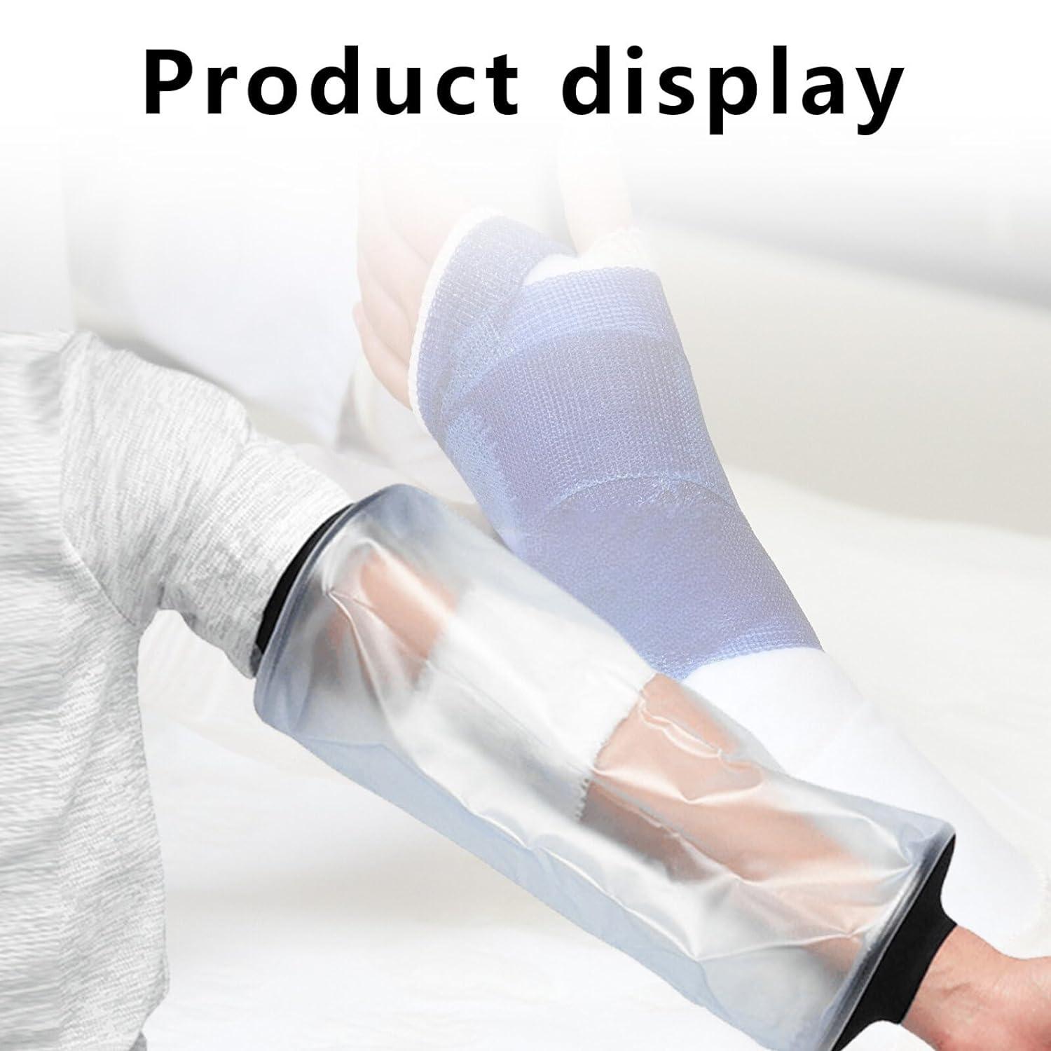 Waterproof Arm Cover 30cmx22cm - Reusable & Soft Cast Protector for ...