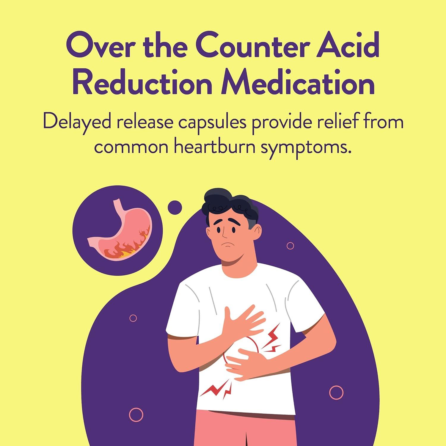 Healthy Living Acid Reducer: 20mg Esomeprazole Magnesium 42 Capsules ...