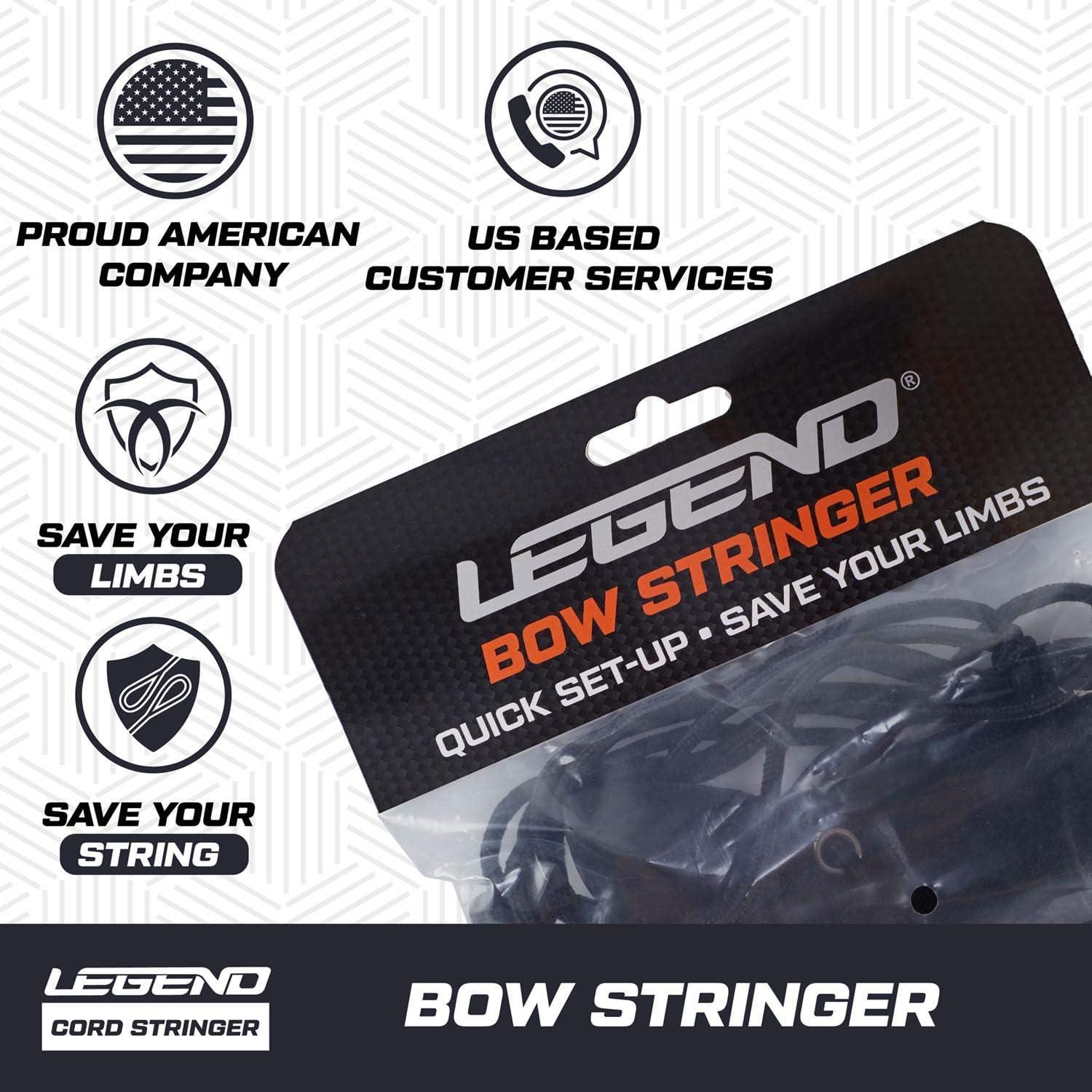Legend Cord Bow Stringer Traditional Limbsaver For Recurve And Longbows Archery Accessories