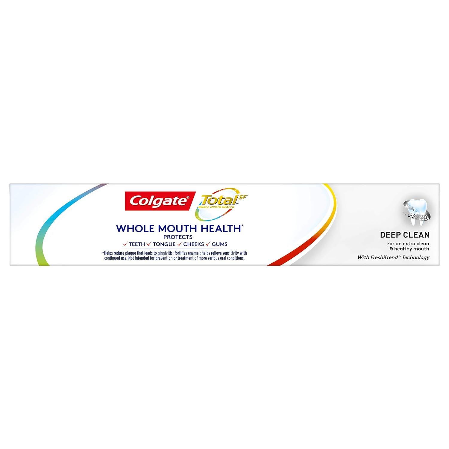 Colgate Total Deep Clean Toothpaste - 5.1 Oz (Pack of 4) | Buy Now with ...