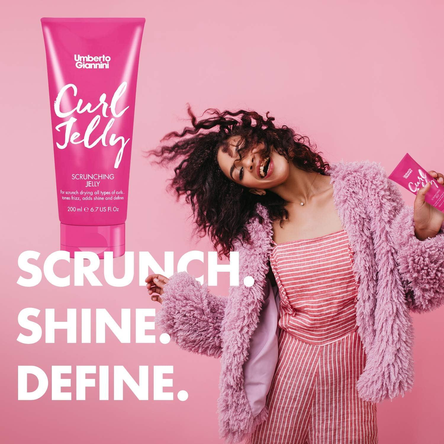 Umberto Giannini Curl Jelly Scrunching Jelly Vegan & Cruelty Free Frizz ...