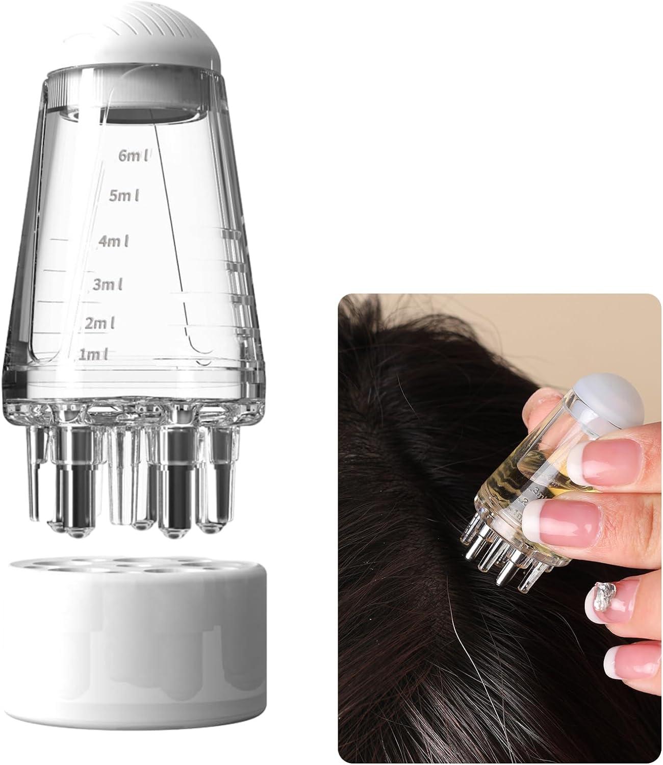 Hair Oil Applicator Bottle Head Scalp Applicator Comb Hair Oil ...
