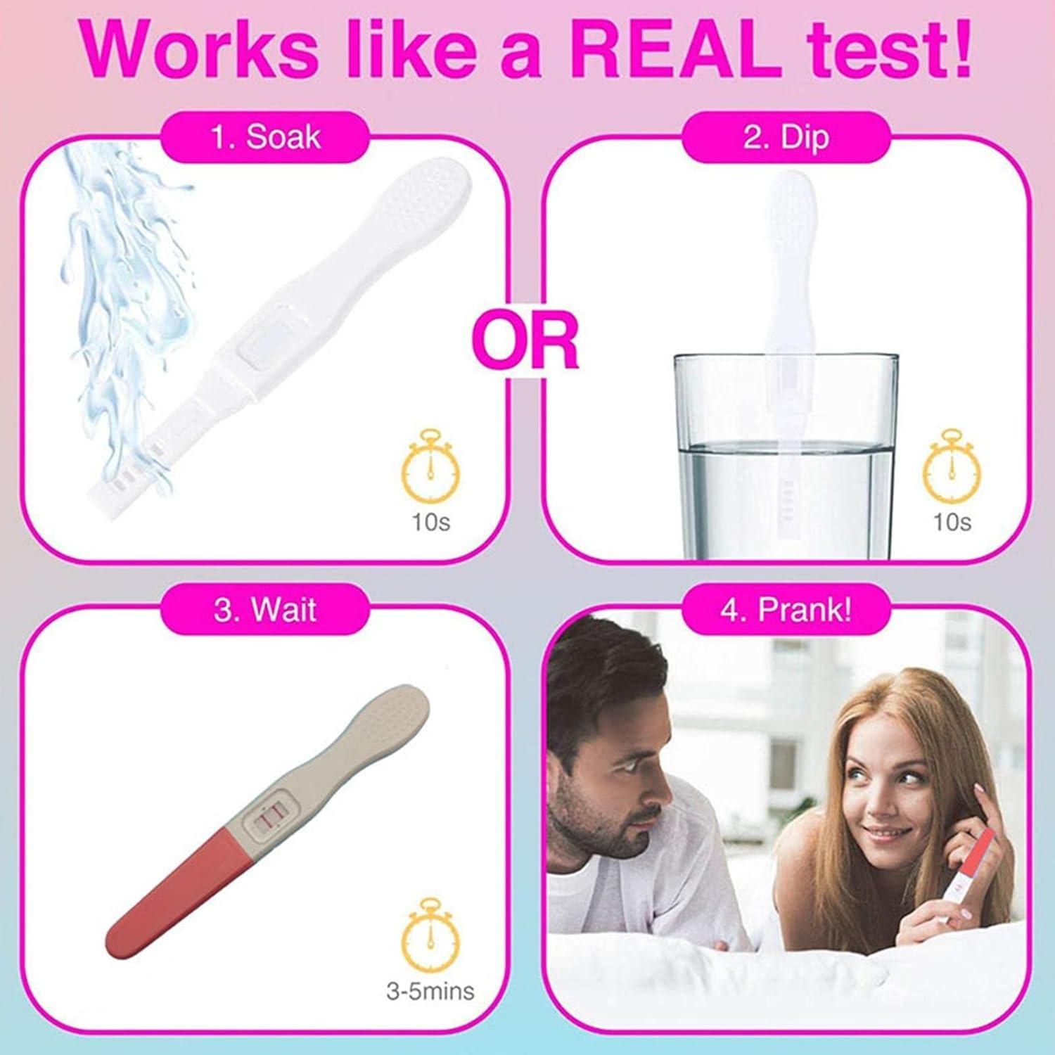 Ventdouce Fake Pregnancy Test Positive - Hilarious Prank Test for ...