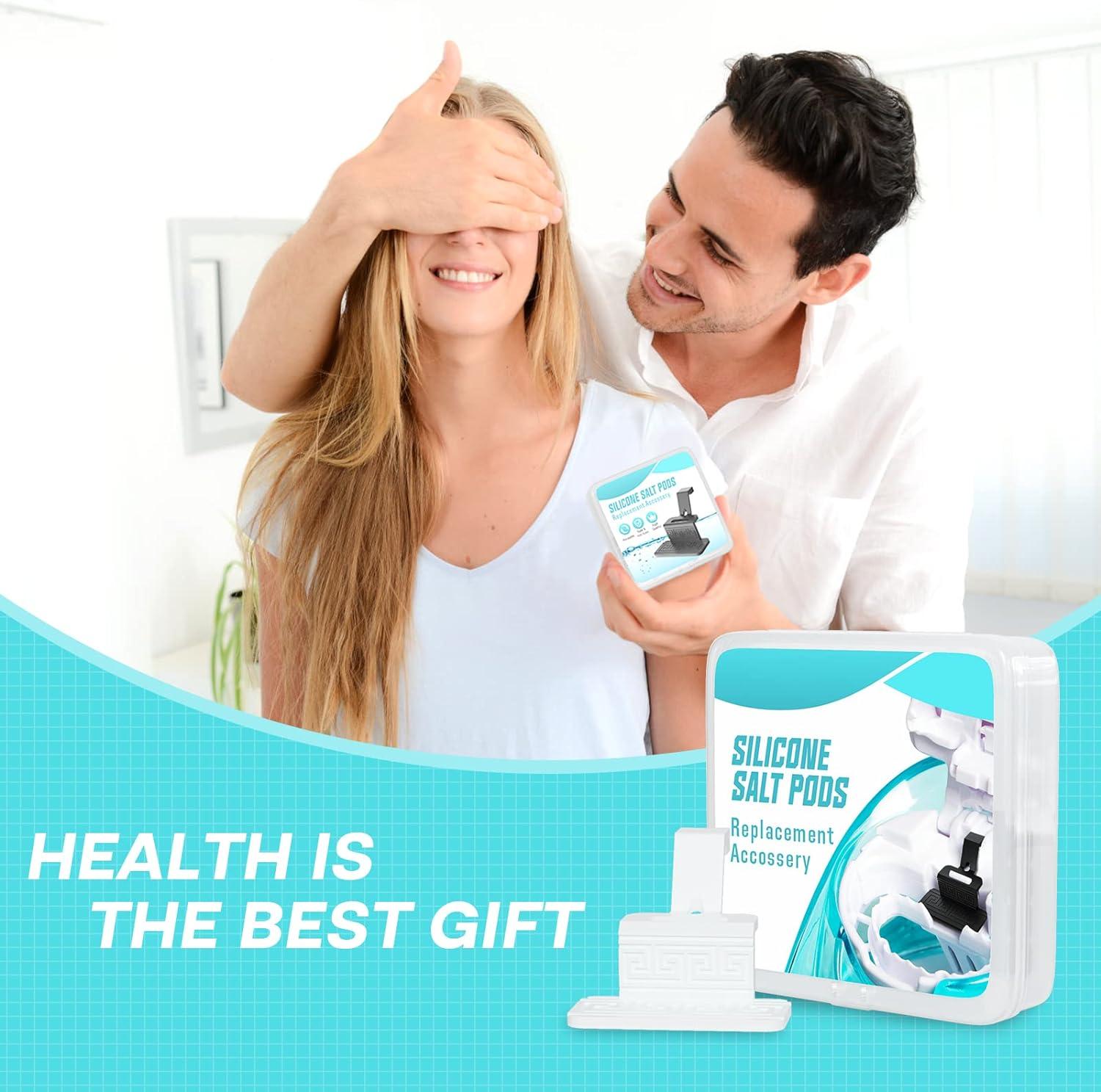 FireAnt Reusable Silicone Salt Pods Refills for Navage Nasal Care - 12 ...