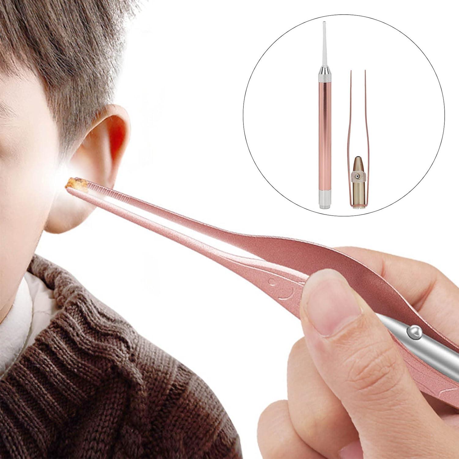 Portable Ear Wax Removal Tool with Light - Rustproof & Visible Ear ...