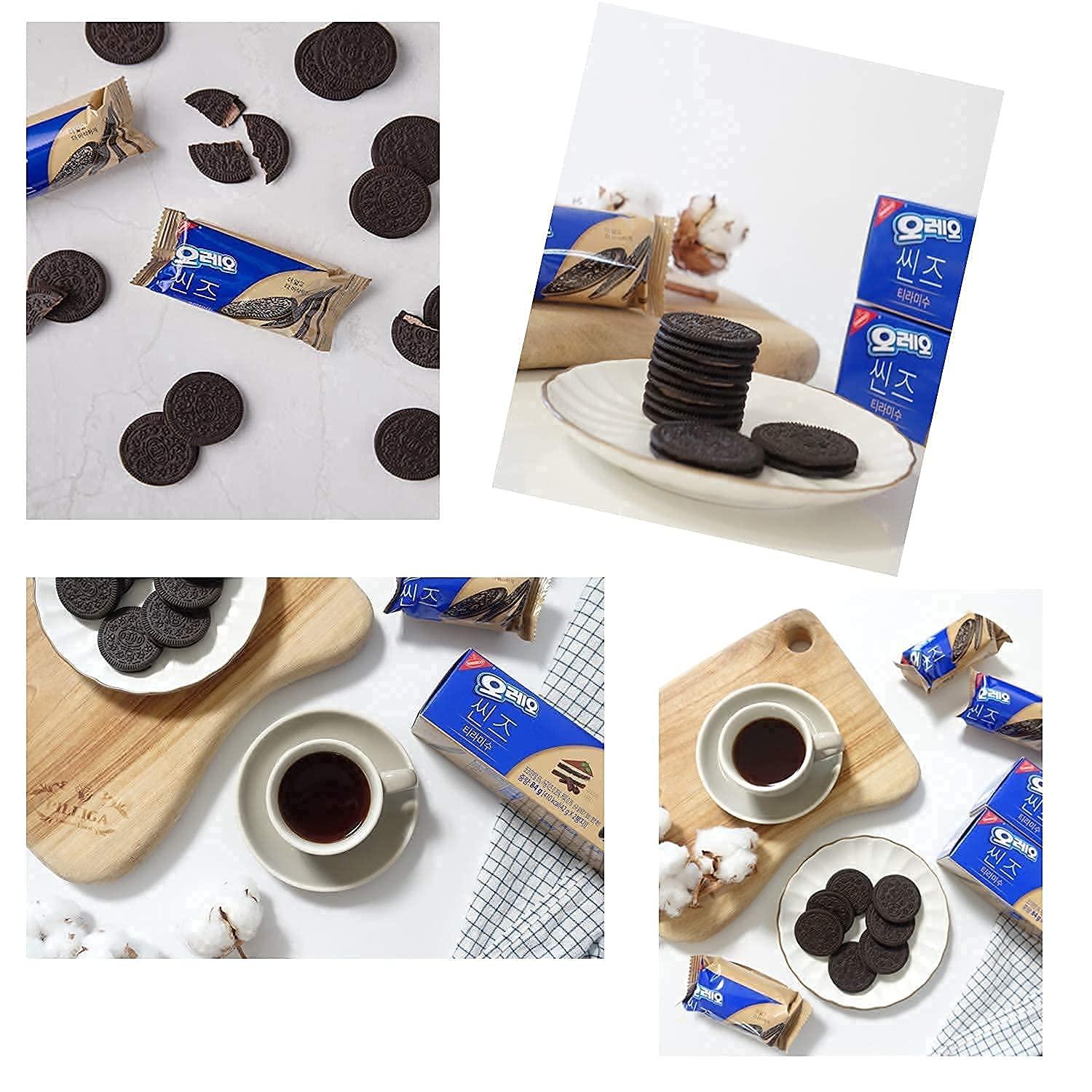 Oreo Cookies Snack Sandwich Crackers - Korean Exclusive 6 Pack ...