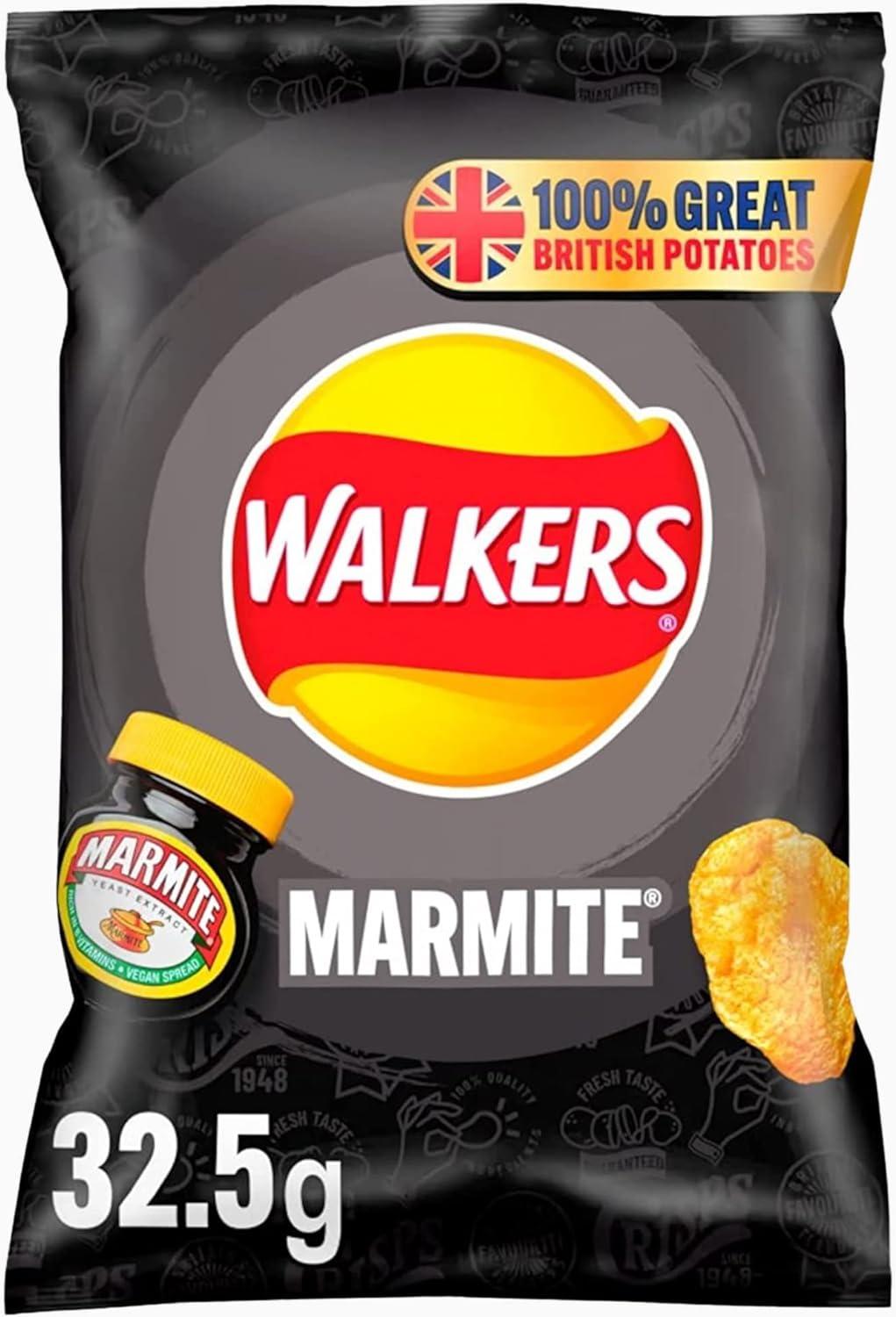Walkers Crisps Custom Case Selection- Mixed Box of Flavoured British ...