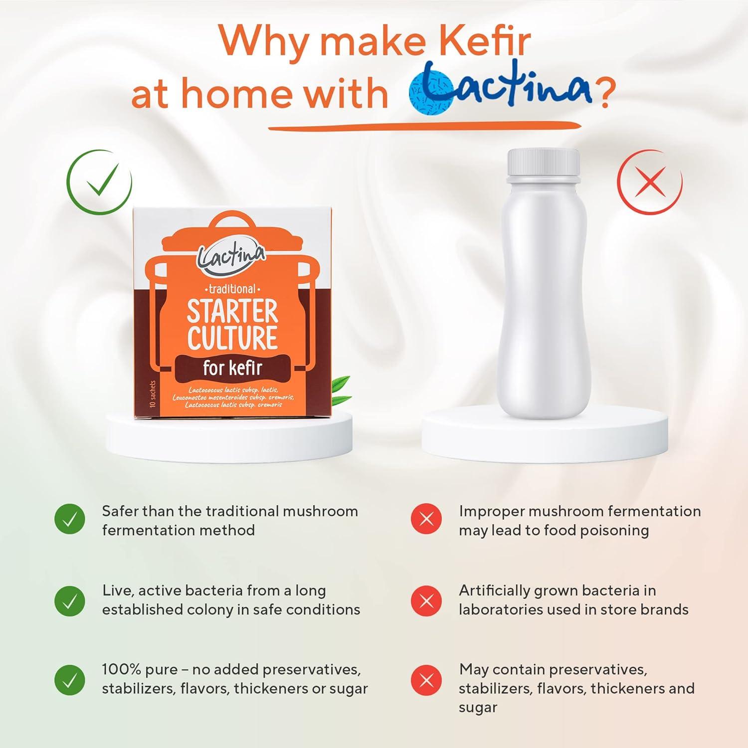 Kefir Starter Culture Kefir Ferment Kefir Culture Powder Healthy ...