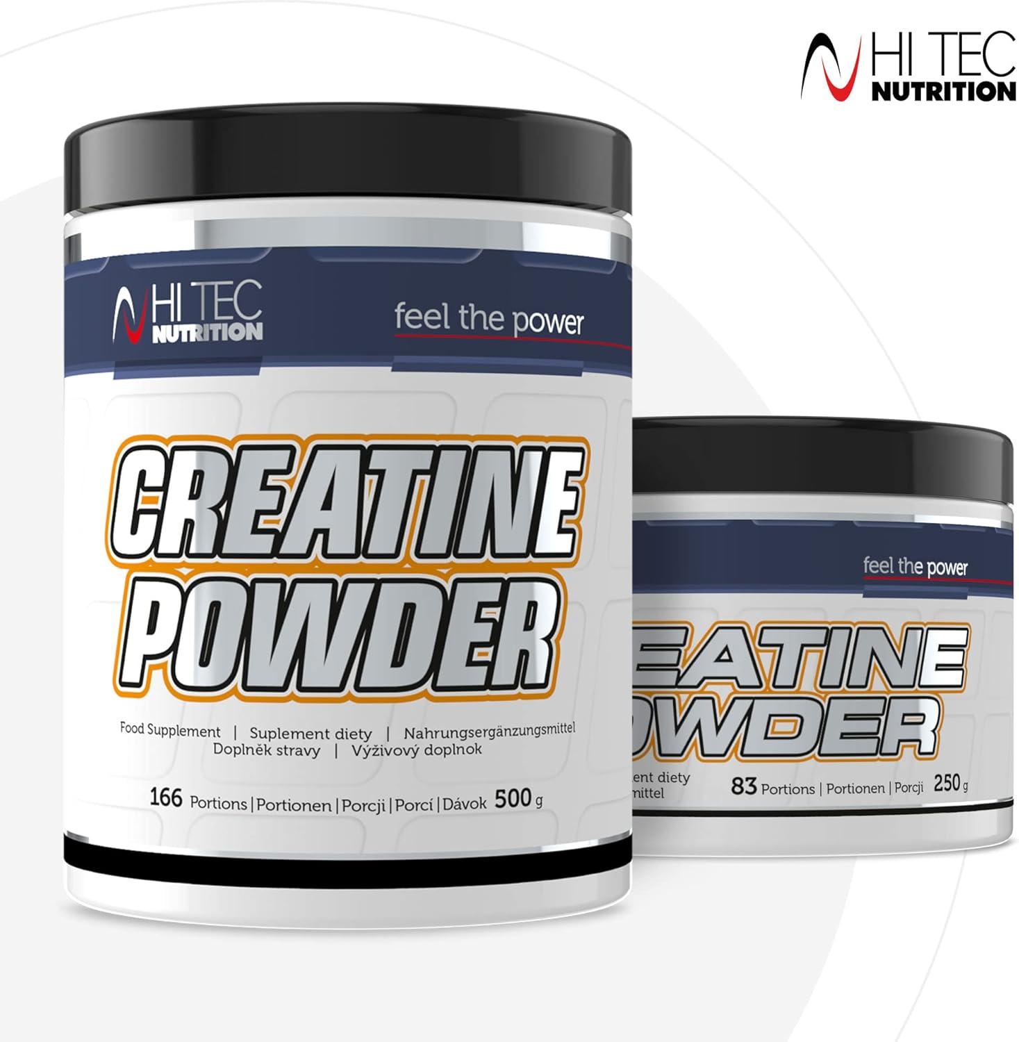 Hi Tec Nutrition 100% Pure Creatine Monohydrate with B Vitamins ...