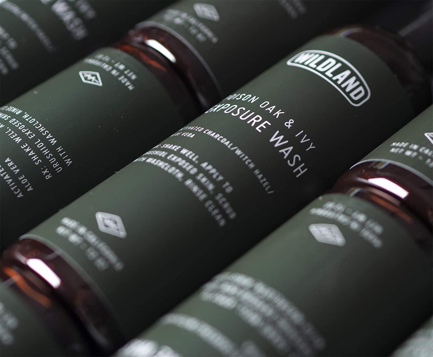 Wildland Poison Oak & Poison Ivy WASH 12oz - Remove Urushiol, Treat ...