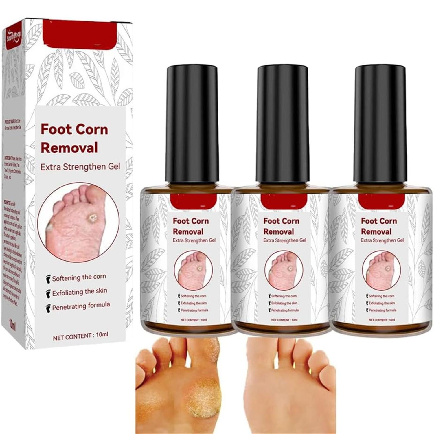 Gfouk Foot Corn Removal Gel 10ml - Extra Strength Liquid Treatment ...