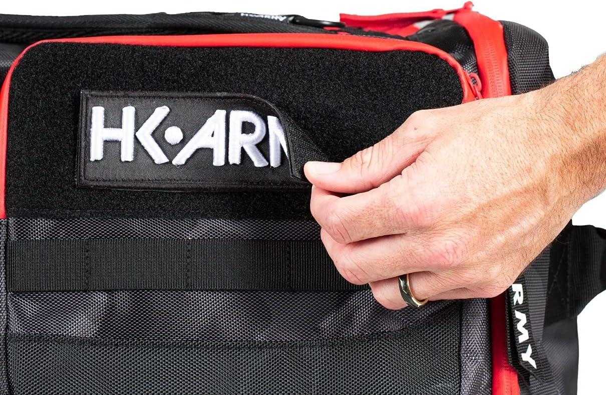 HK Army Expand Backpack Paintball Gearbag - Shroud Black/Red | Premium ...