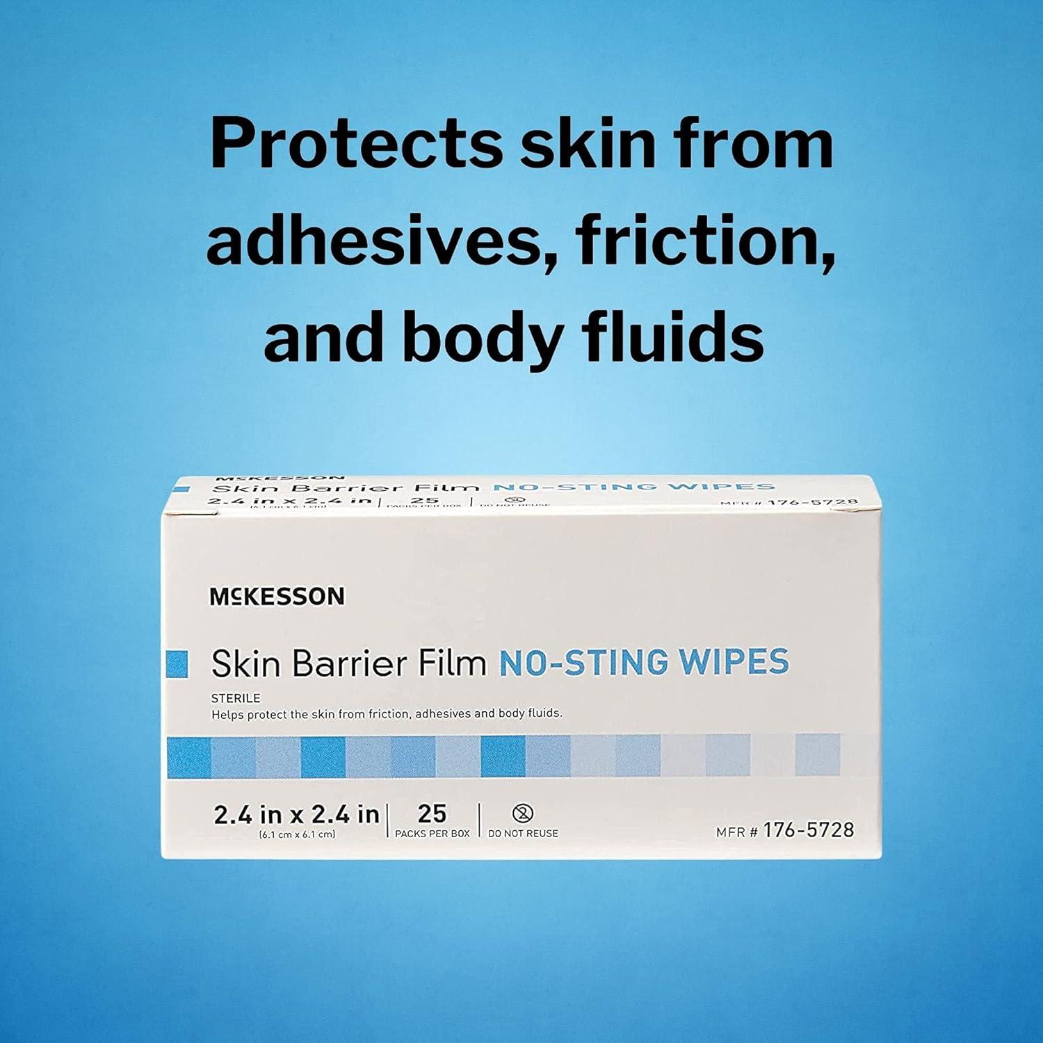 McKesson Skin Barrier Film Sterile Body Wipes - 2500 Total Wipes | Buy Now with Express ...