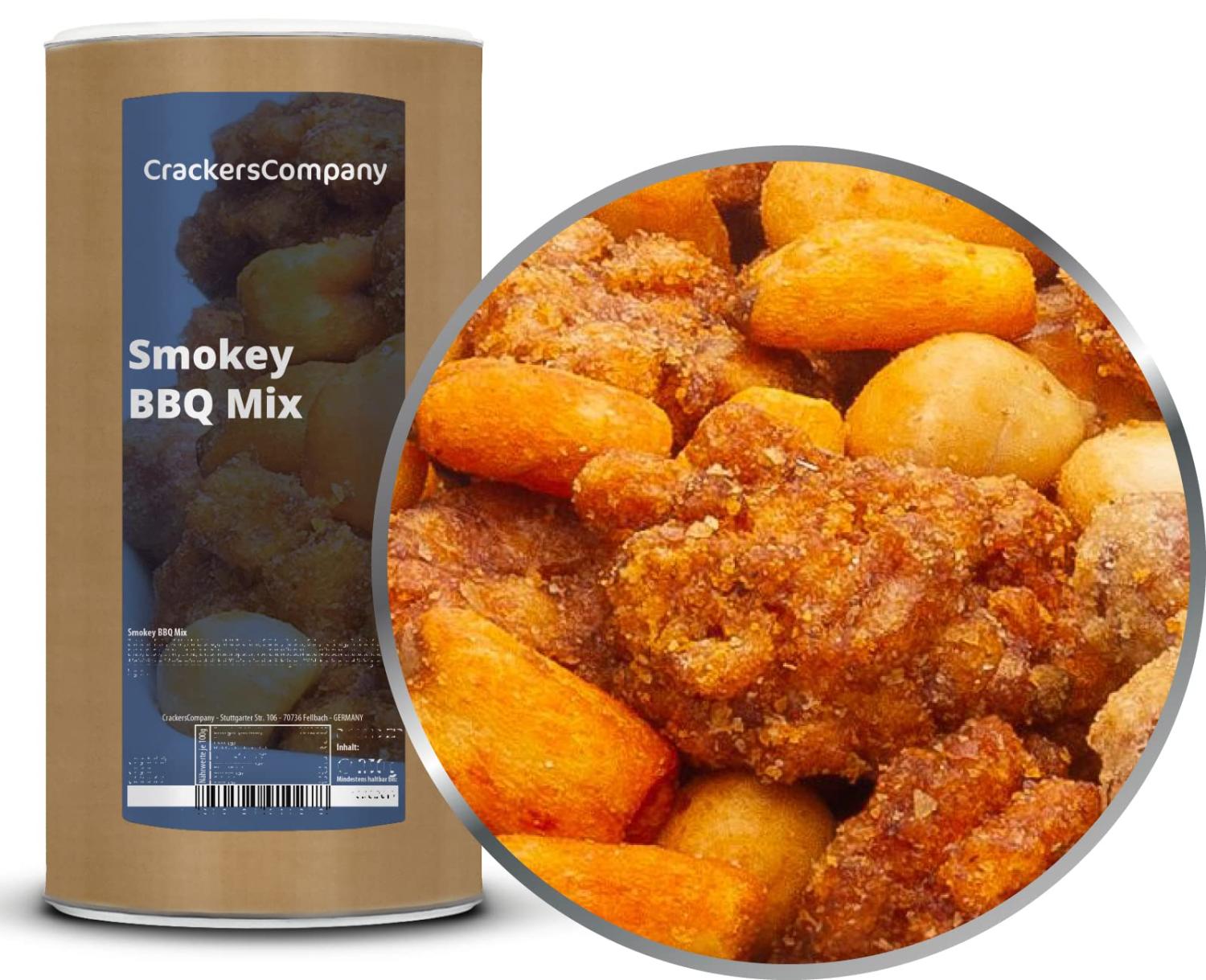 Belros Smokey BBQ Snack Mix - 450g | Spicy Vegetarian Rice Crackers ...