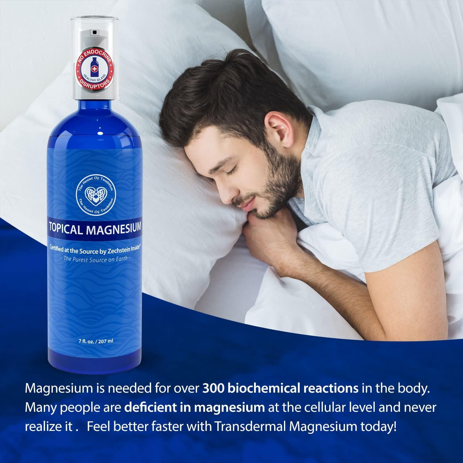 Certified Zechstein Magnesium Chloride Oil 7 fl oz - Fast Absorbing ...