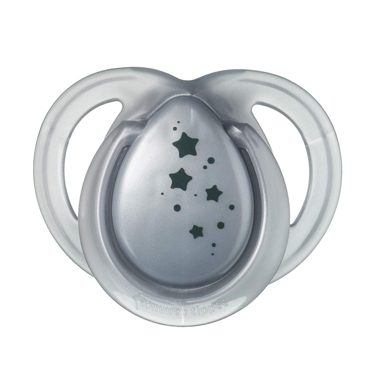 Tommee Tippee Night Time Glow in The Dark Pacifiers 0-6m 2-Count ...