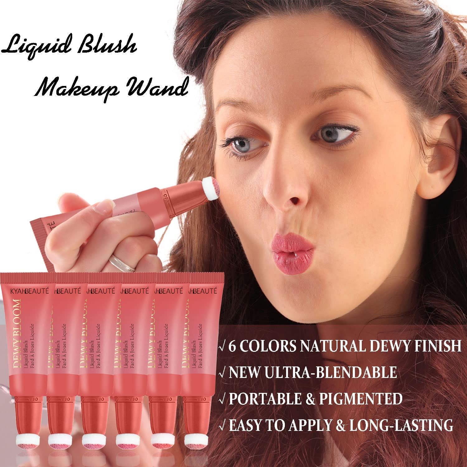 AMAZFLY Matte Liquid Blush Stick - Natural Creamy Formula - Cruelty ...