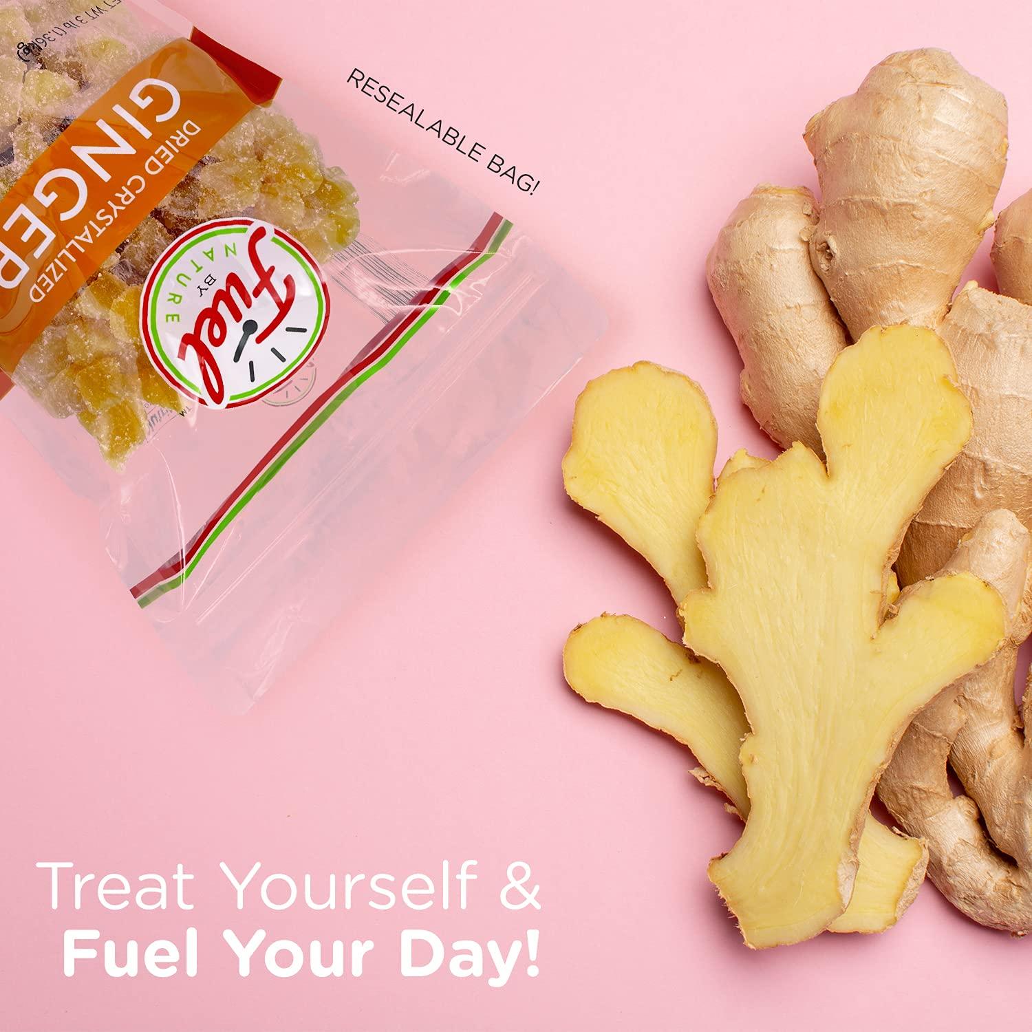 Fuel by Nature Dried & Crystallized Ginger 3 lb - High Energy Healthy ...