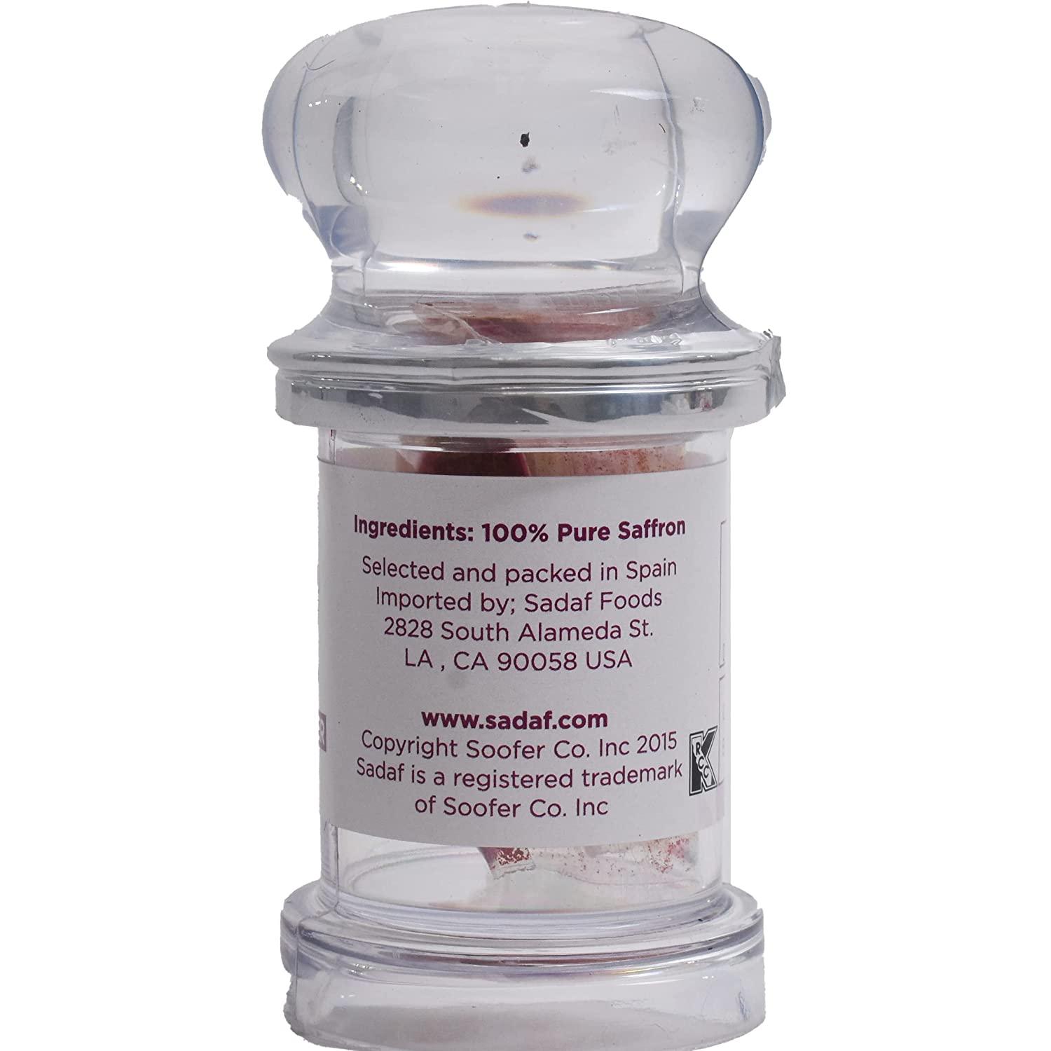 Sadaf Pure Saffron Powder 4g | Premium Persian Saffron Extract Spice ...
