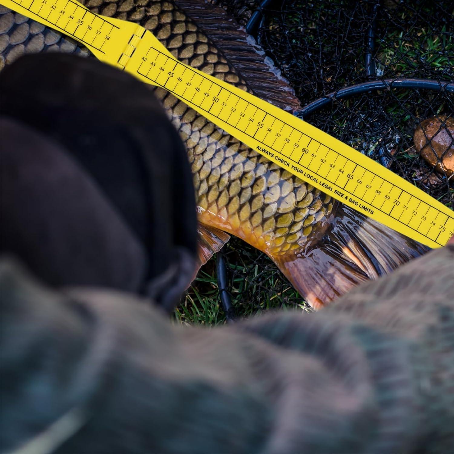 Portable 80 cm Fish Measuring Board - Foldable Marine Measuring Tool ...