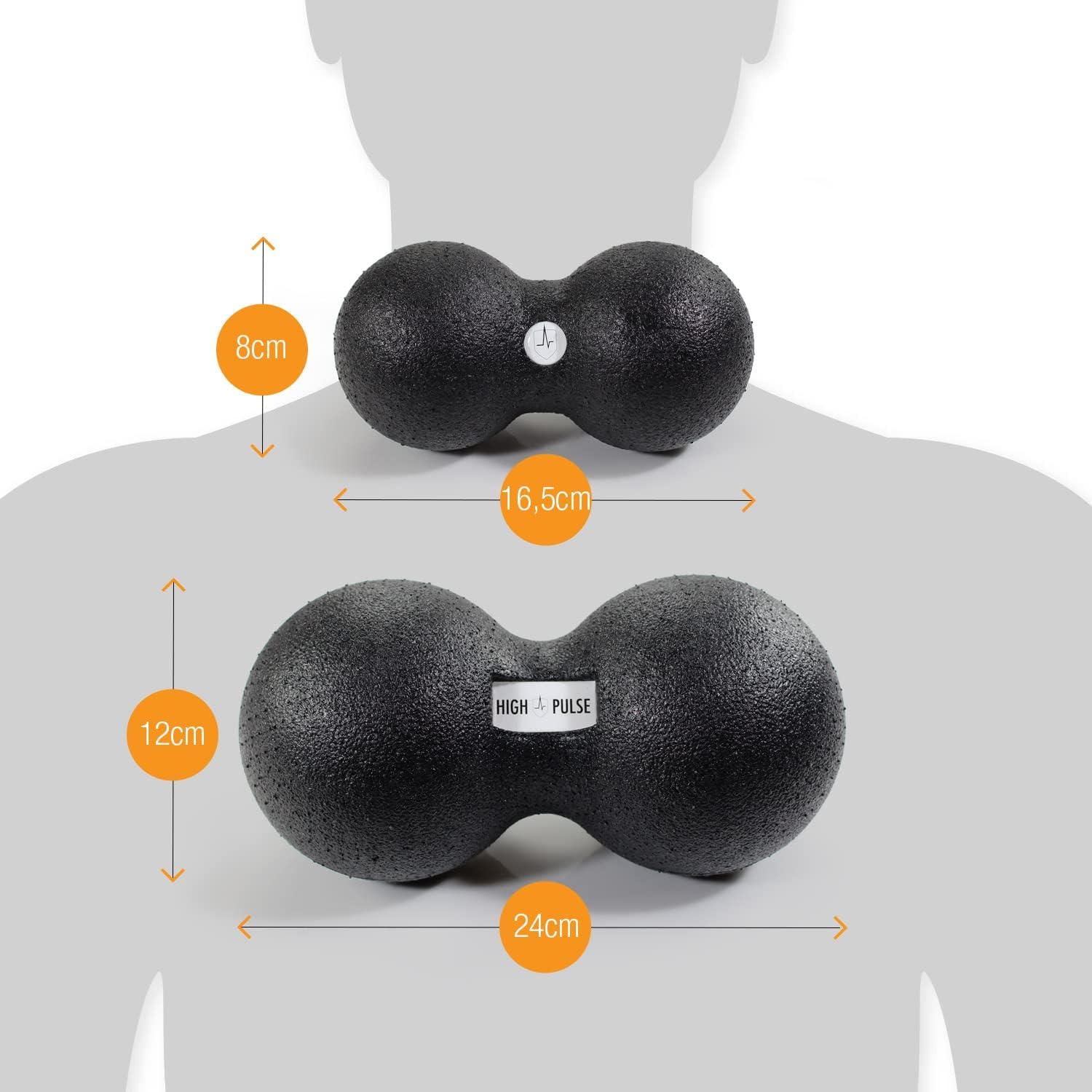 High Pulse Massage Ball - Targeted Neck & Back Relief | Includes ...