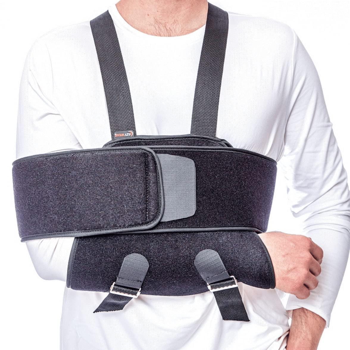 Ezy Wrap Sling and Swathe Shoulder Immobilizer - Adjustable Brace for Shoulder Support and Pain ...