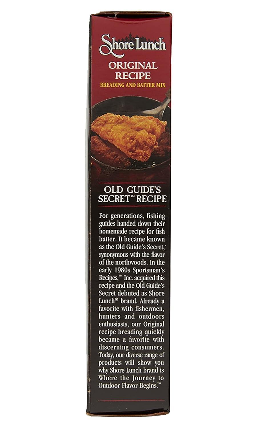 Shore Lunch Original Recipe Fish Breading & Batter Mix - 27 oz (Pack of ...